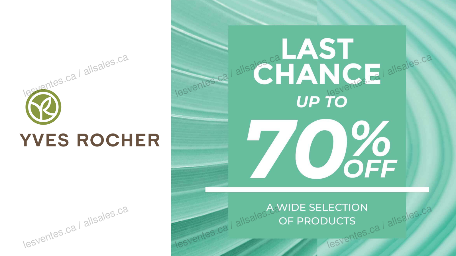 Yves Rocher Up to 70% Off | allsales.ca