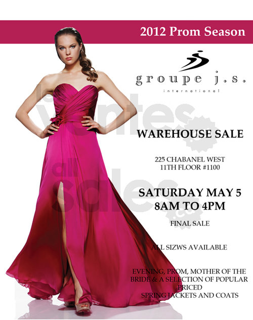 Prom Dresses Warehouse Sale | allsales.ca