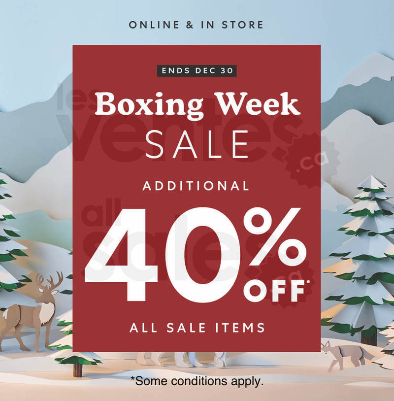 Roots Winter Sale Additional -40% off | allsales.ca