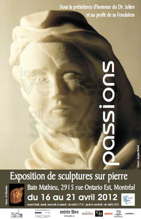 Expo-vente sculptures sur pierre | lesventes.ca