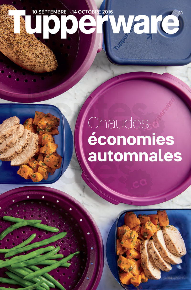 Ens. Étuvez-Servez de Tupperware -40% | lesventes.ca