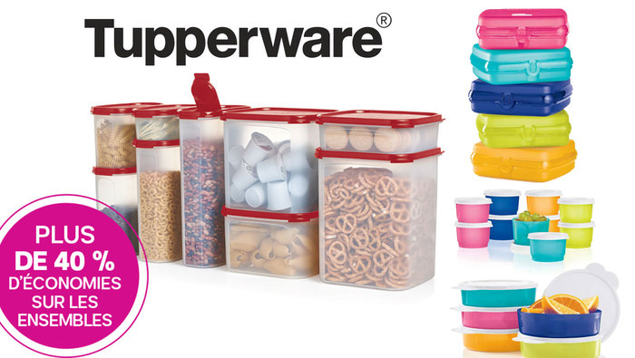 Promotions Tupperware jusqu'à -40% | lesventes.ca