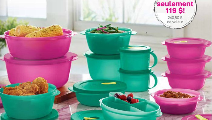 Tupperware CrystalWave sets - 50% off | allsales.ca