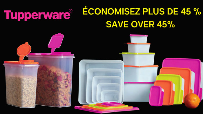 Tupperware special offers up to 48% off | allsales.ca