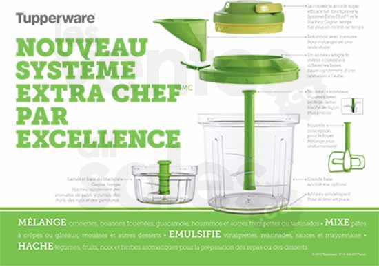 Tupperware, Nouveau système extra chef! | lesventes.ca
